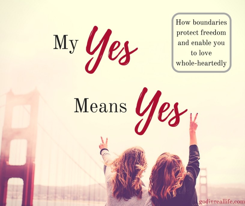 My Yes Means Yes – God in Real Life